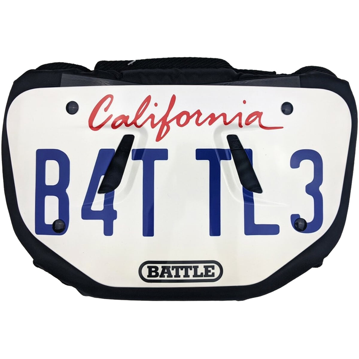 Battle Sports Adult License Plate Protective Football Back Plate ...