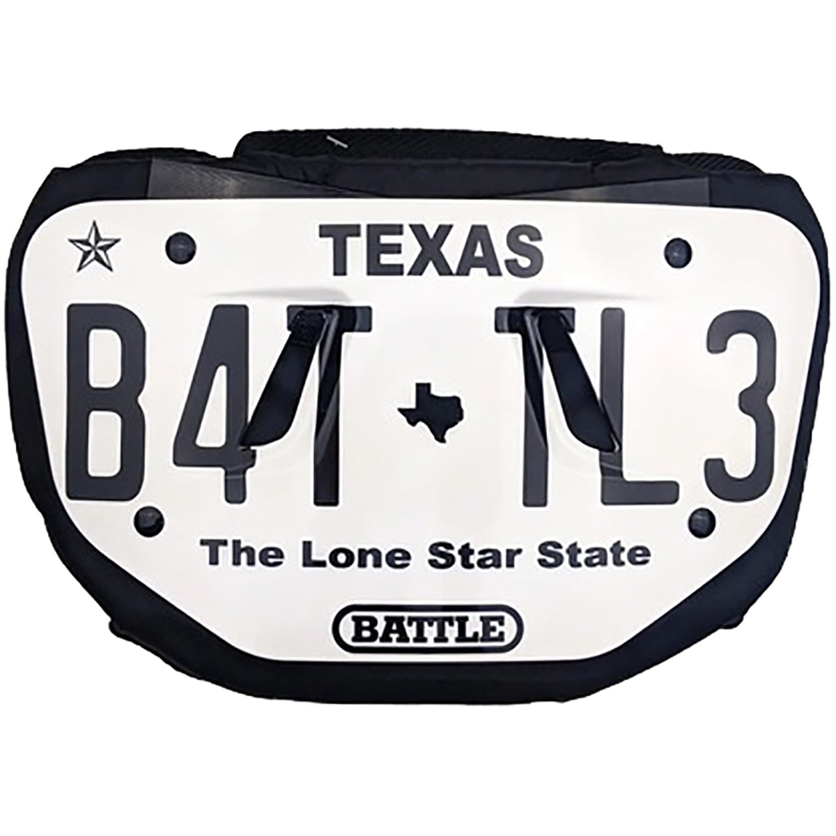 Battle Sports Adult License Plate Protective Football Back Plate ...