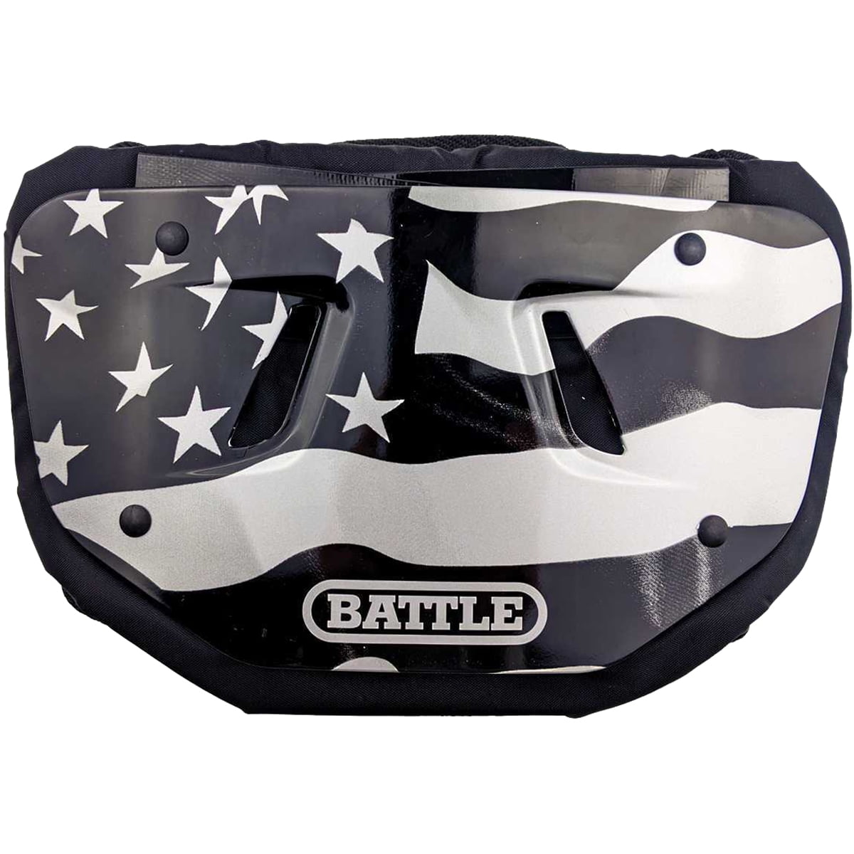 Battle Sports American Flag 2.0 Chrome Football Back Plate - Adult ...