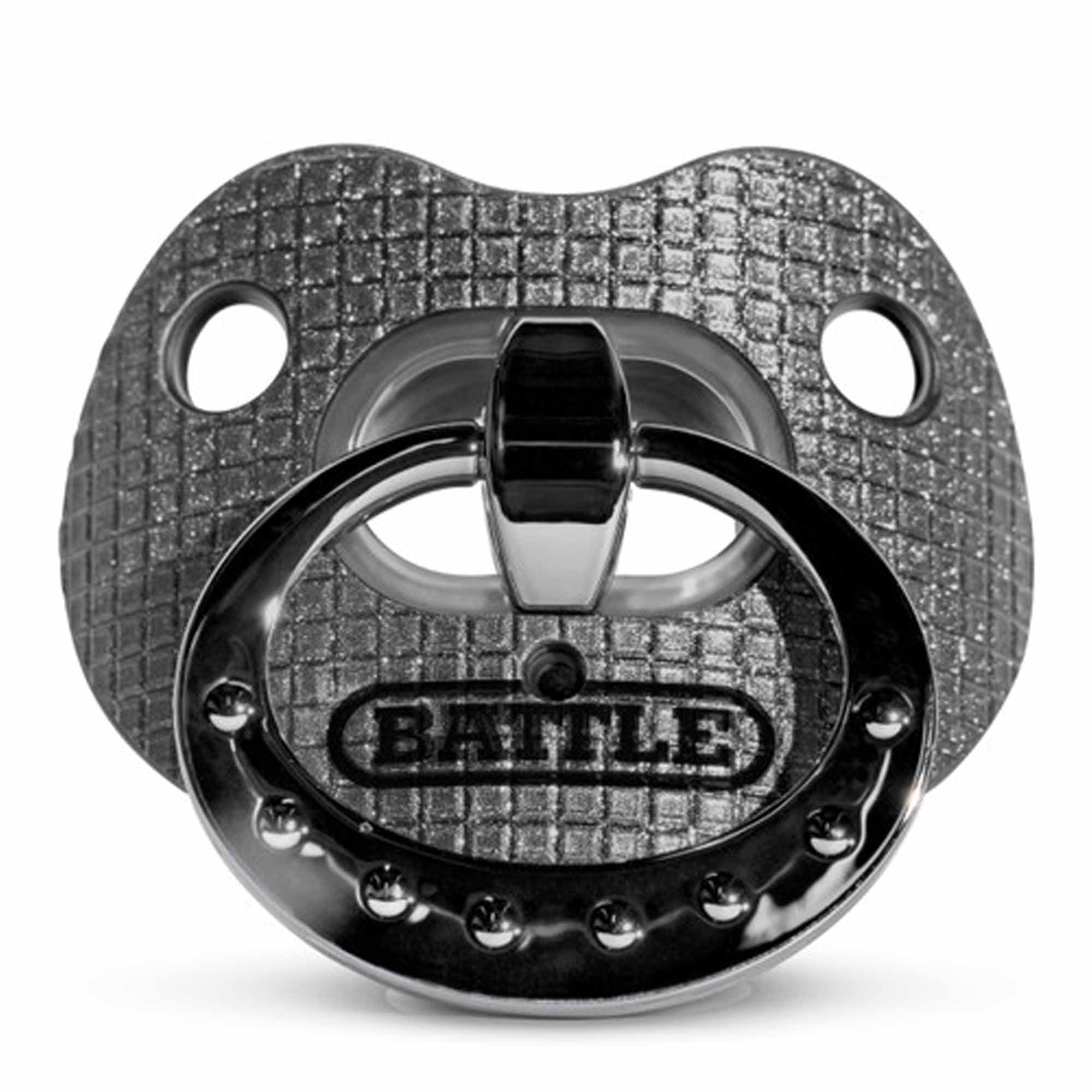 Battle Sports Binky Oxygen 3D Diamonds Lip Protector Mouthguard - Black ...