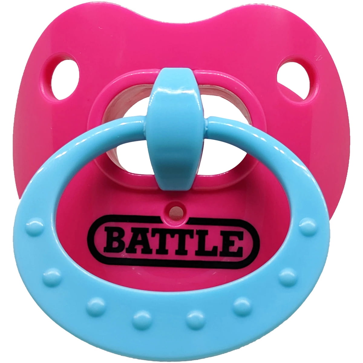Battle Sports Binky Oxygen Mouthguard - Pink/Blue, No Boiling, Works ...
