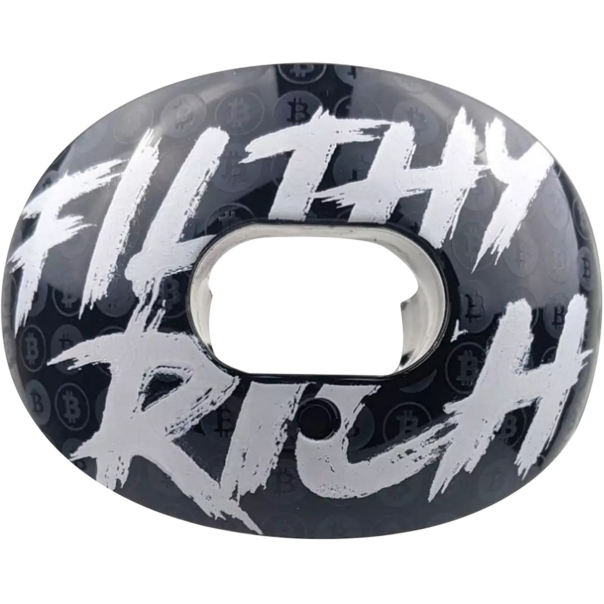 Battle Sports Filthy Rich Oxygen Lip Protector Mouthguard - Black ...