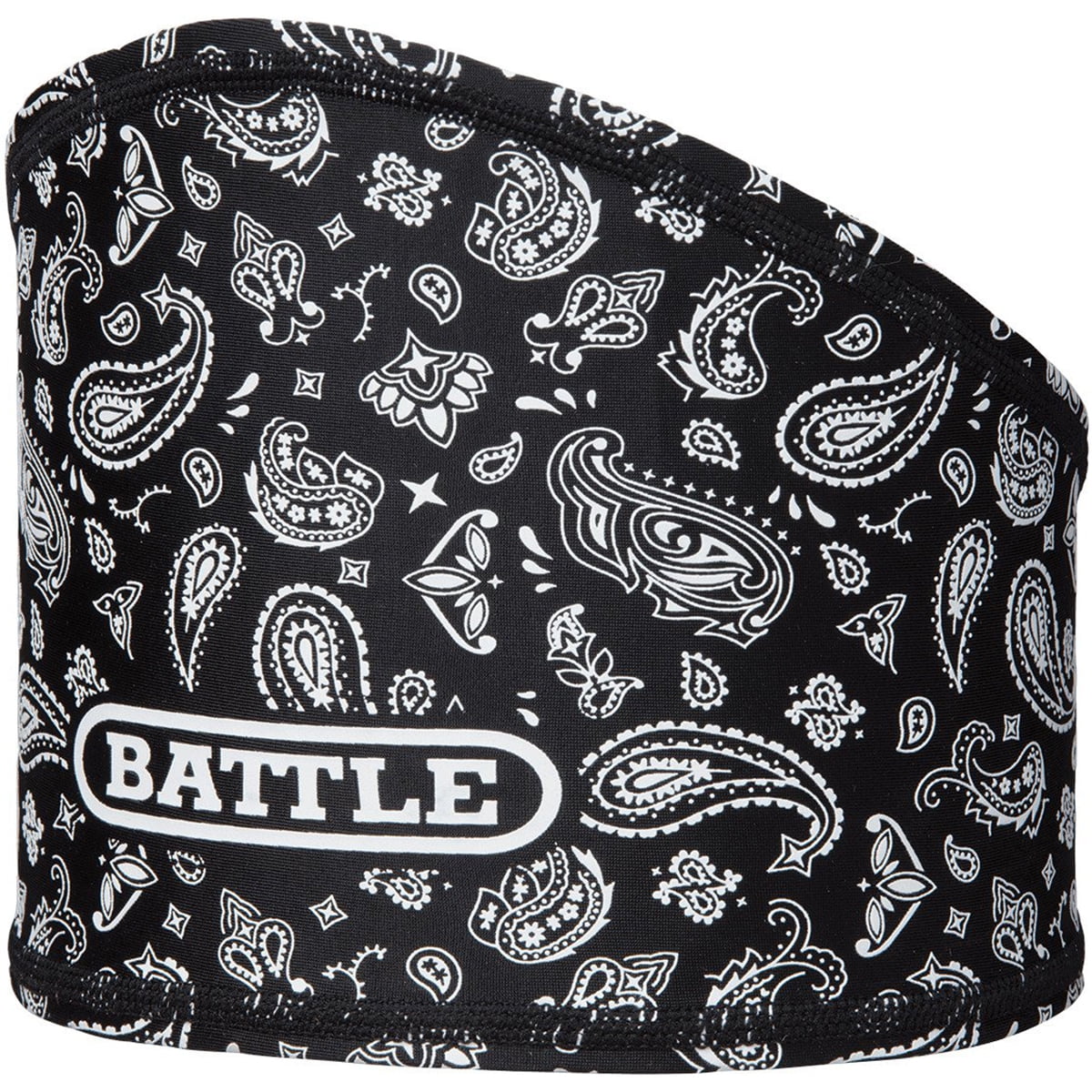 Battle Sports Moisture Wicking Bandana Skull Wrap - Black/White ...