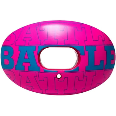 Battle Sports Binky Oxygen Lip Protector Mouthguard - Pink/Baby Blue ...