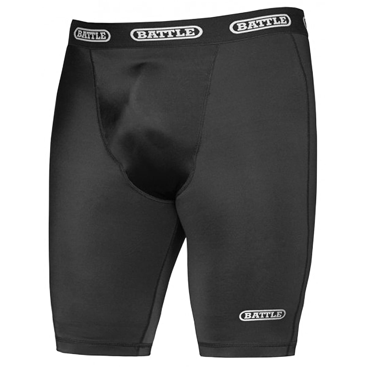 Battle Sports Nutty Buddy Adult Compression Shorts w/ Mongo Cup - 2XL ...