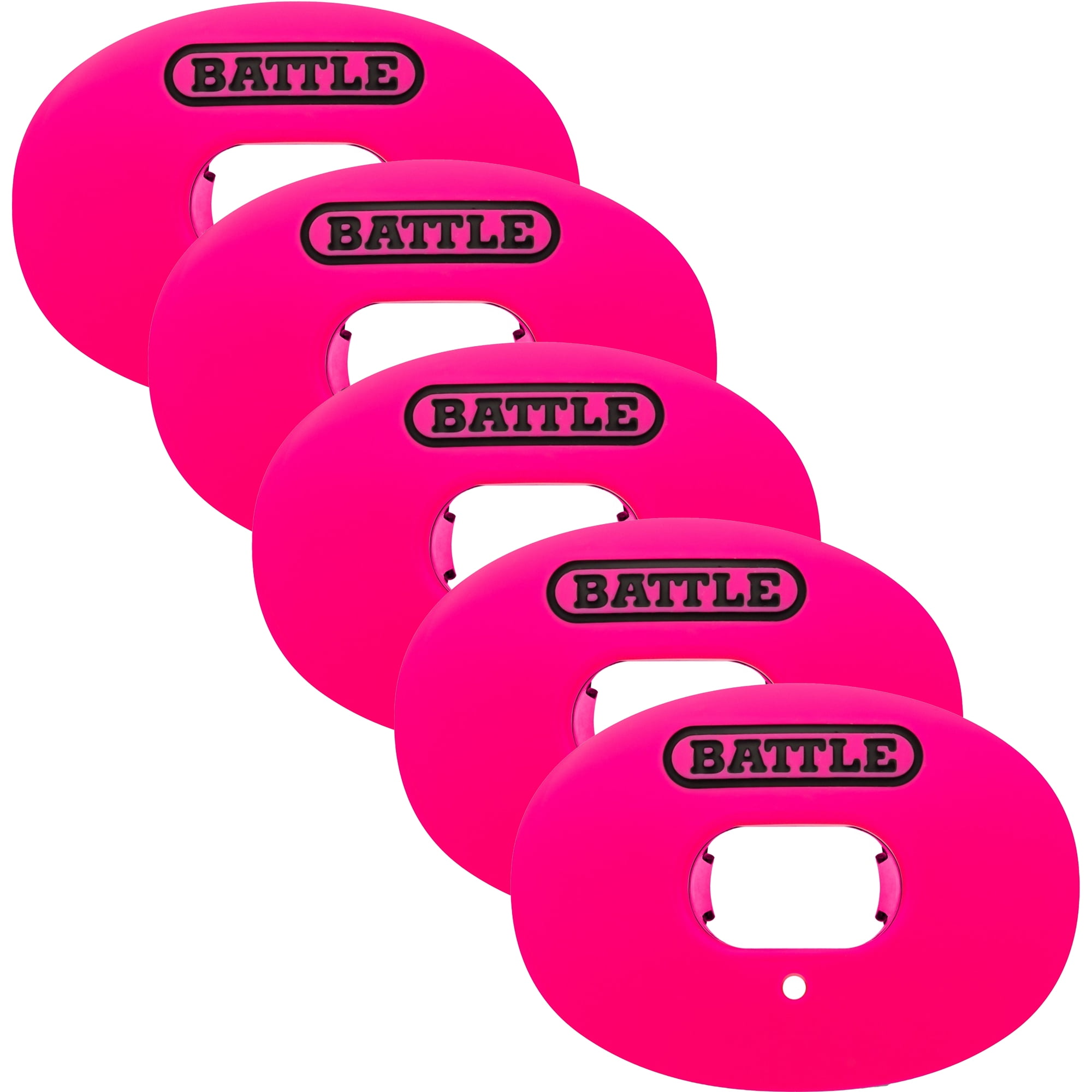 Battle Sports Oxygen Lip Protector Mouthguard 5-Pack - Pink - Walmart.com