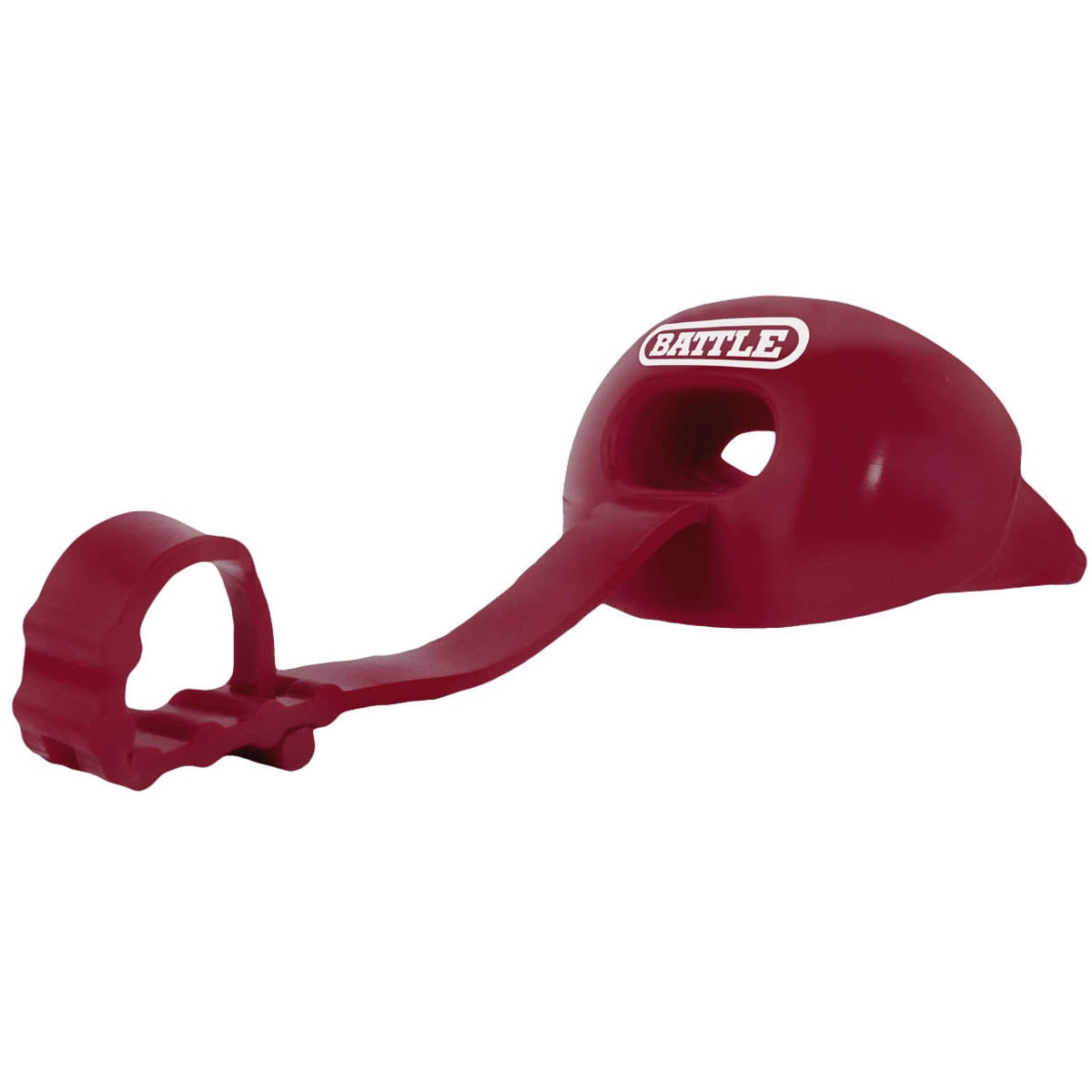 Battle Sports Oxygen Lip Protector Mouthguard with Strap - Maroon ...