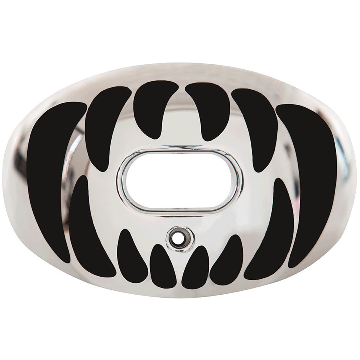 Battle Sports Predator Oxygen Lip Protector Mouthguard - Silver/Black ...