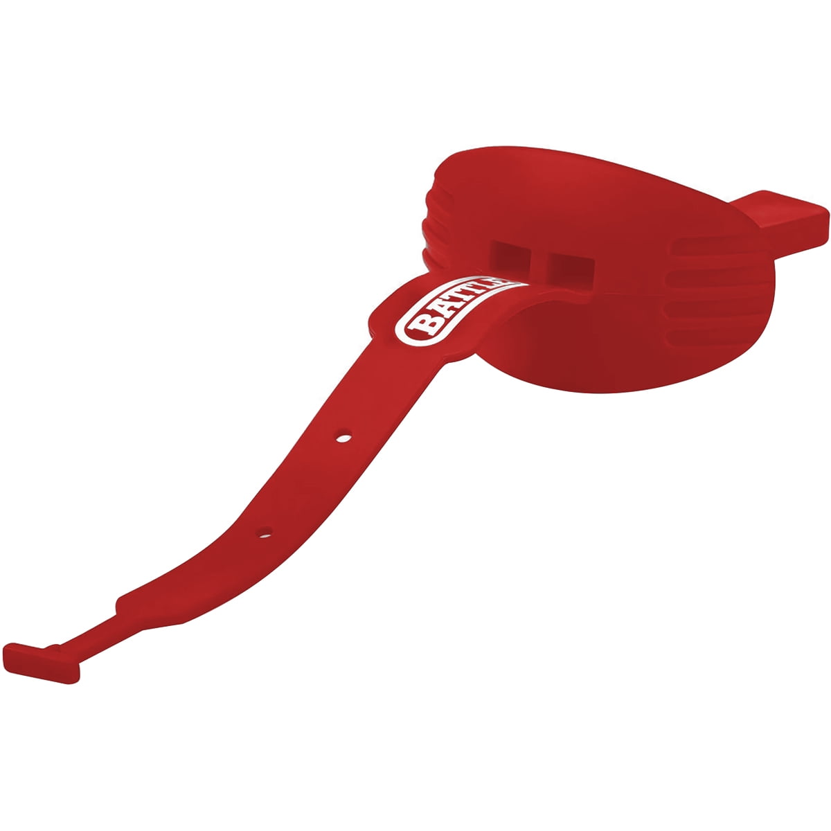 Battle Sports Speed Football Mouthguard w/ Connected Thick Strap - Red ...