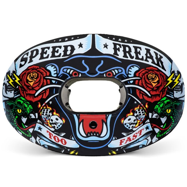 Battle Sports Speed Freak Oxygen Lip Protector Mouthguard - Multicolor ...