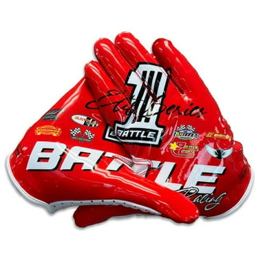 Battle Sports Youth Alien Cloaked Football Receiver Gloves - Small ...
