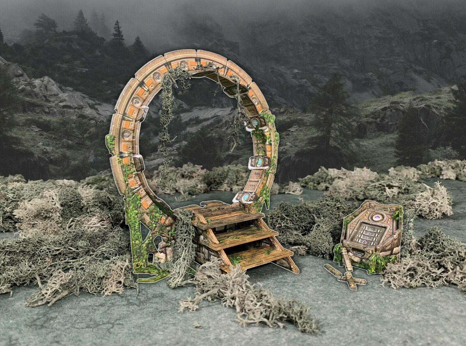 Battle Systems Fantasy Terrain Ancient Portal - 28-35mm DND D&D RPG ...