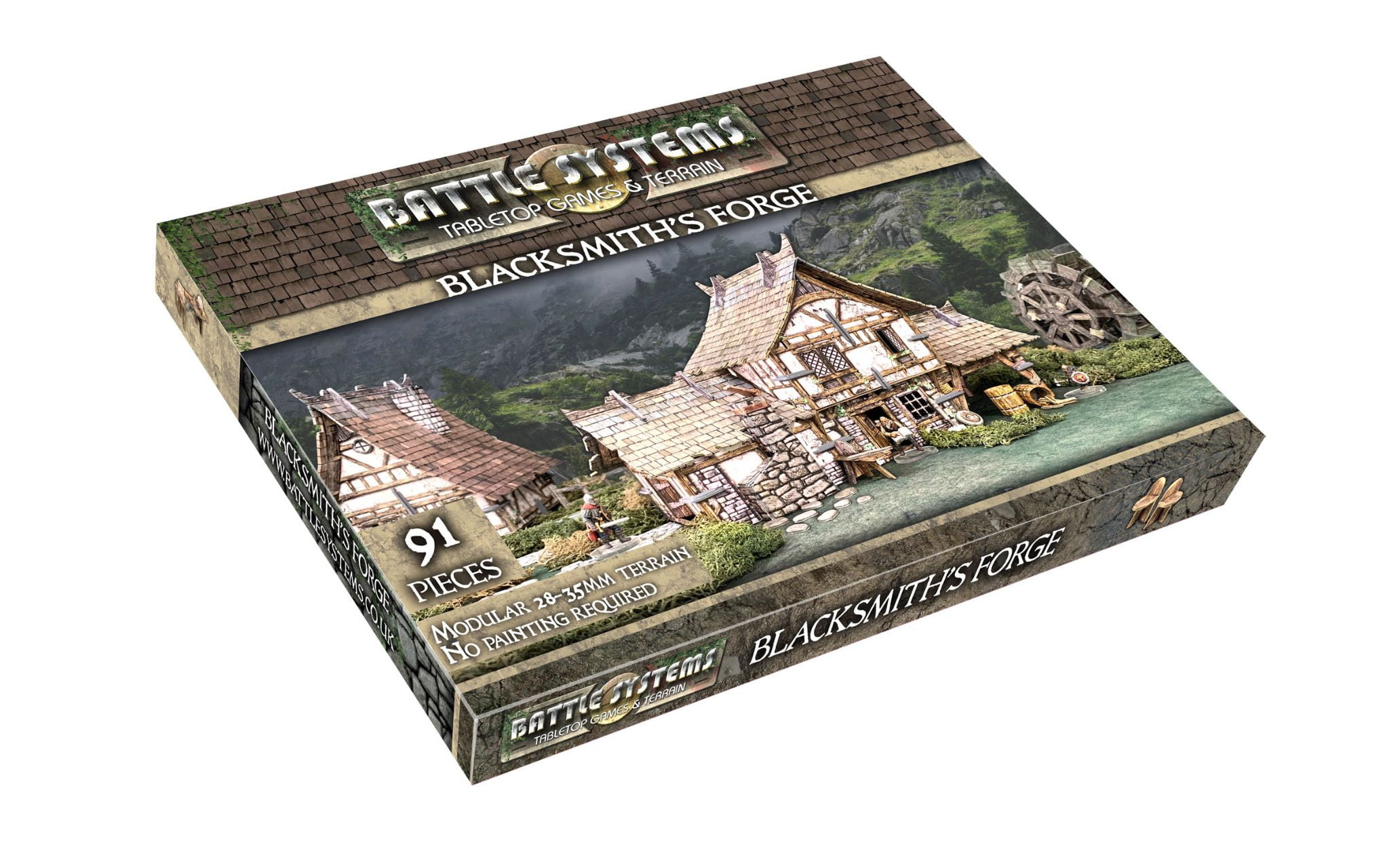 Battle Systems Fantasy Terrain Blacksmith's Forge - 28-35mm DND D&D RPG ...