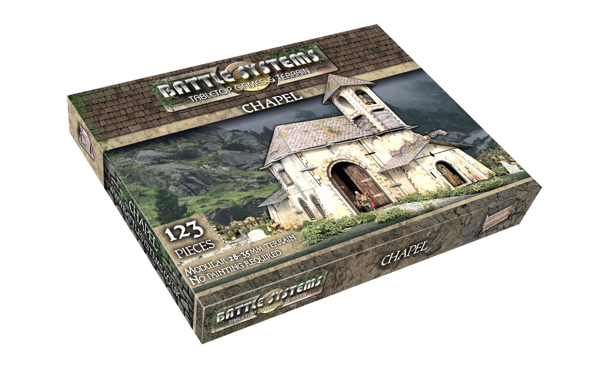 Battle Systems Fantasy Terrain Chapel - 28-35mm DND D&D RPG Wargames ...