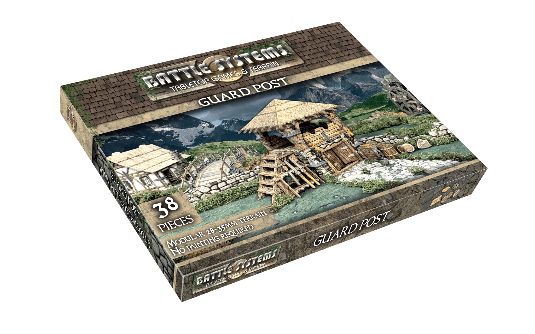 Battle Systems Fantasy Terrain Guard Post - 28-35mm DND D&D RPG ...