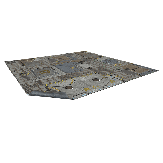 Battle Systems Terrain Frontier Game Mat 3x3 - Neoprene Playmat for 40k ...