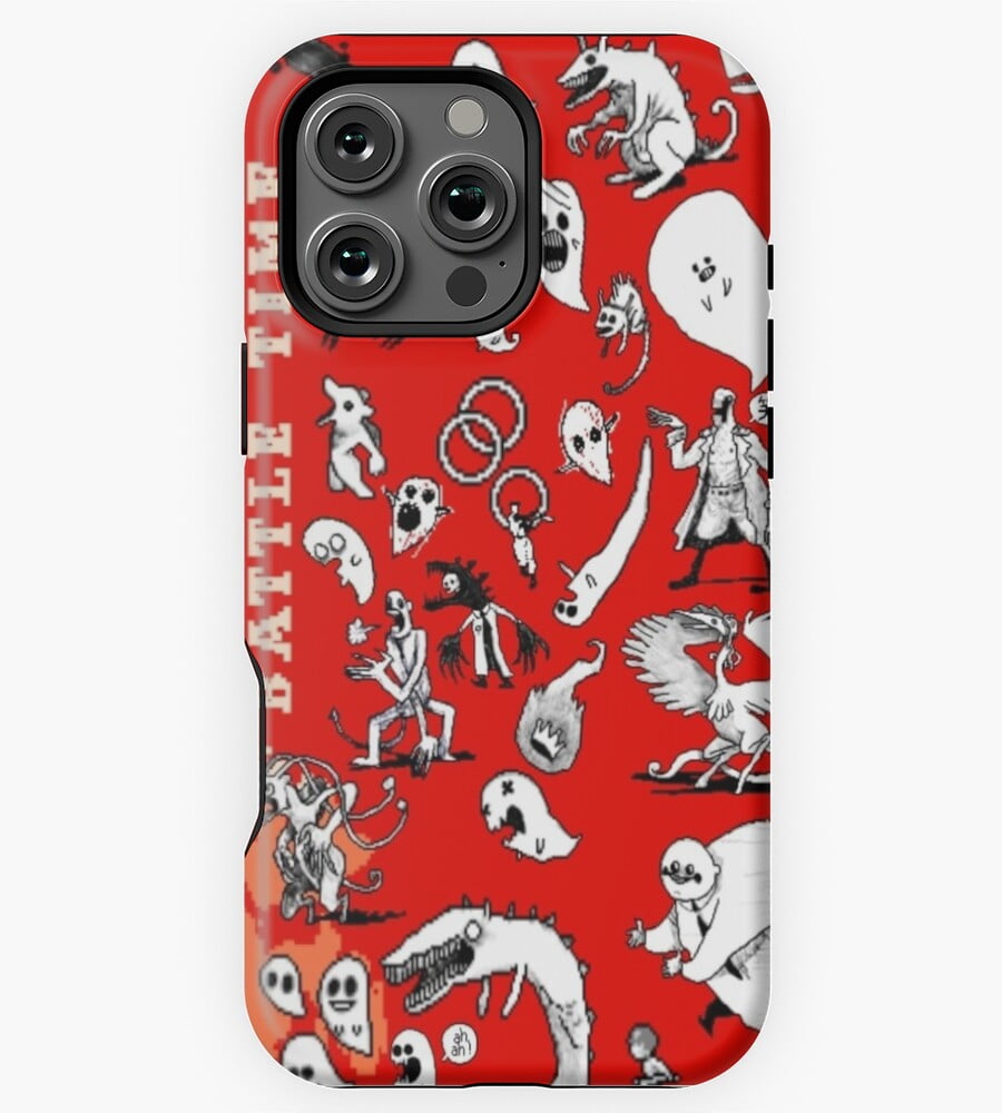 Battle Time Minimalist Game Art GA2265 Phone Case for iPhone 11 to 17 ...