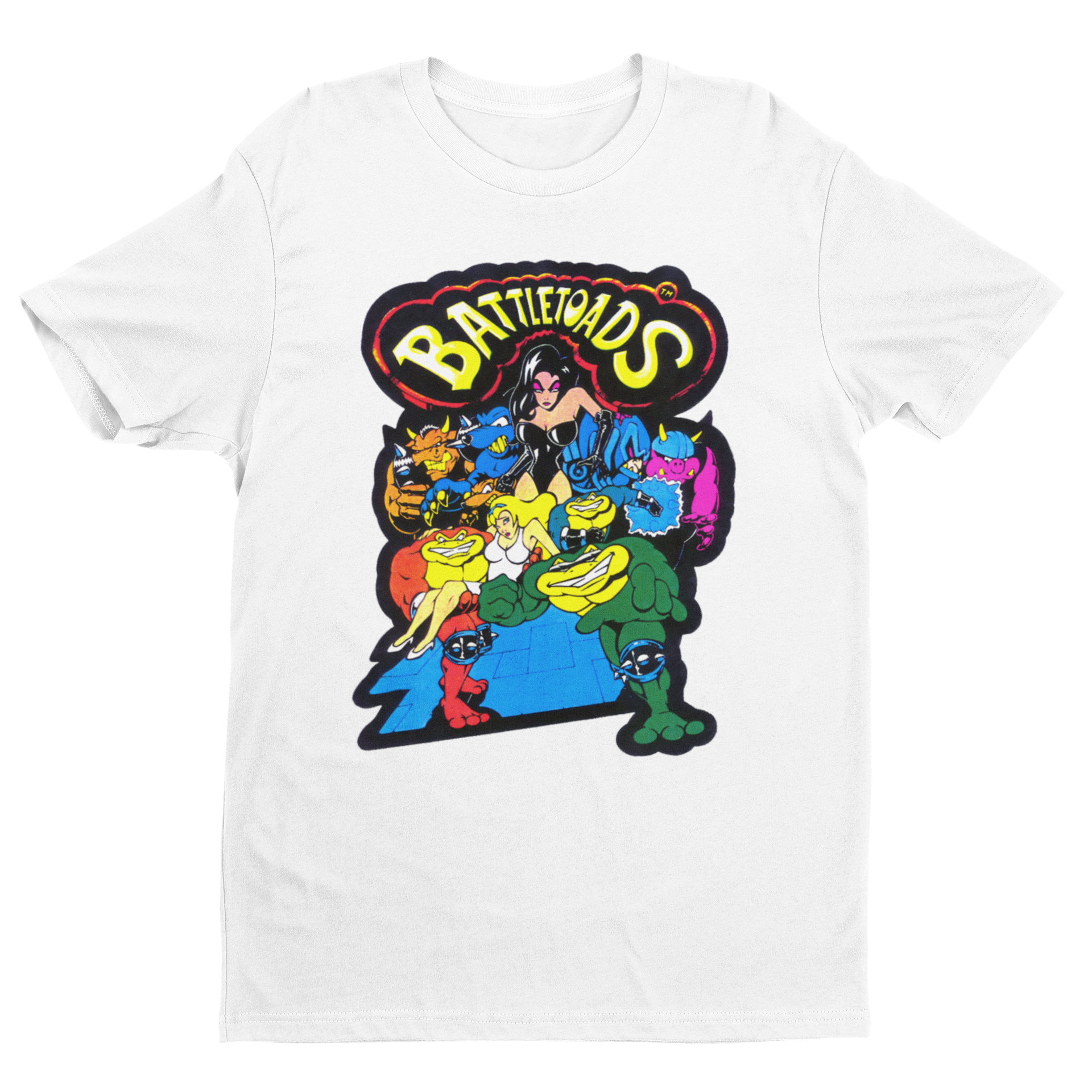 Battle Toads Arcade Cover Premium Unisex T-shirt |Cover Art | Gifts for ...