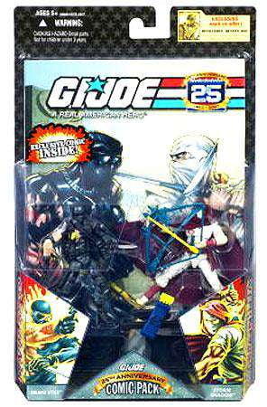 Battle-Torn Snake Eyes & Storm Shadow Action Figure 2-Pack GI Joe ...