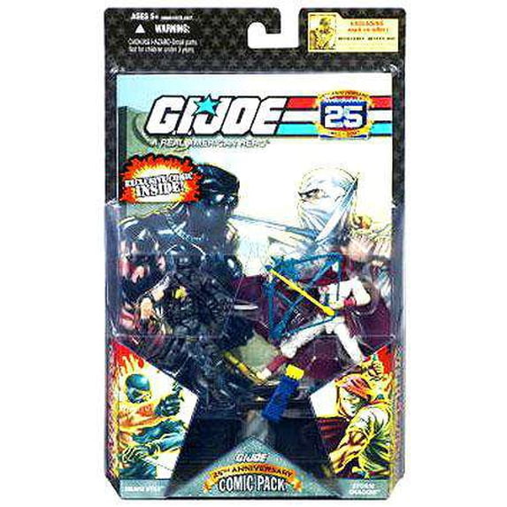 Battle-Torn Snake Eyes & Storm Shadow Action Figure 2-Pack GI Joe ...