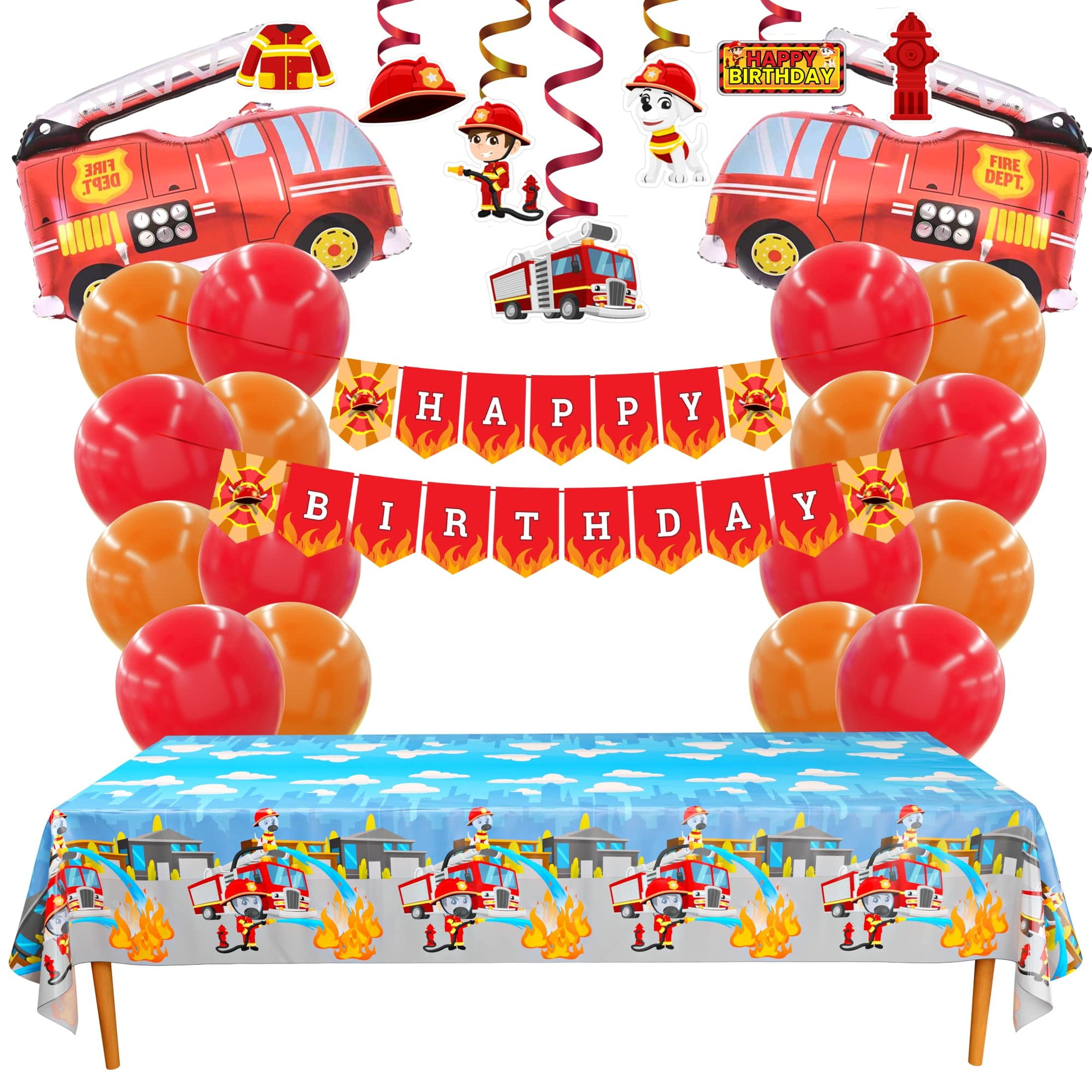 Battle Zone Party Pack - 47 Piece Fighter Theme Decorations for Boys ...