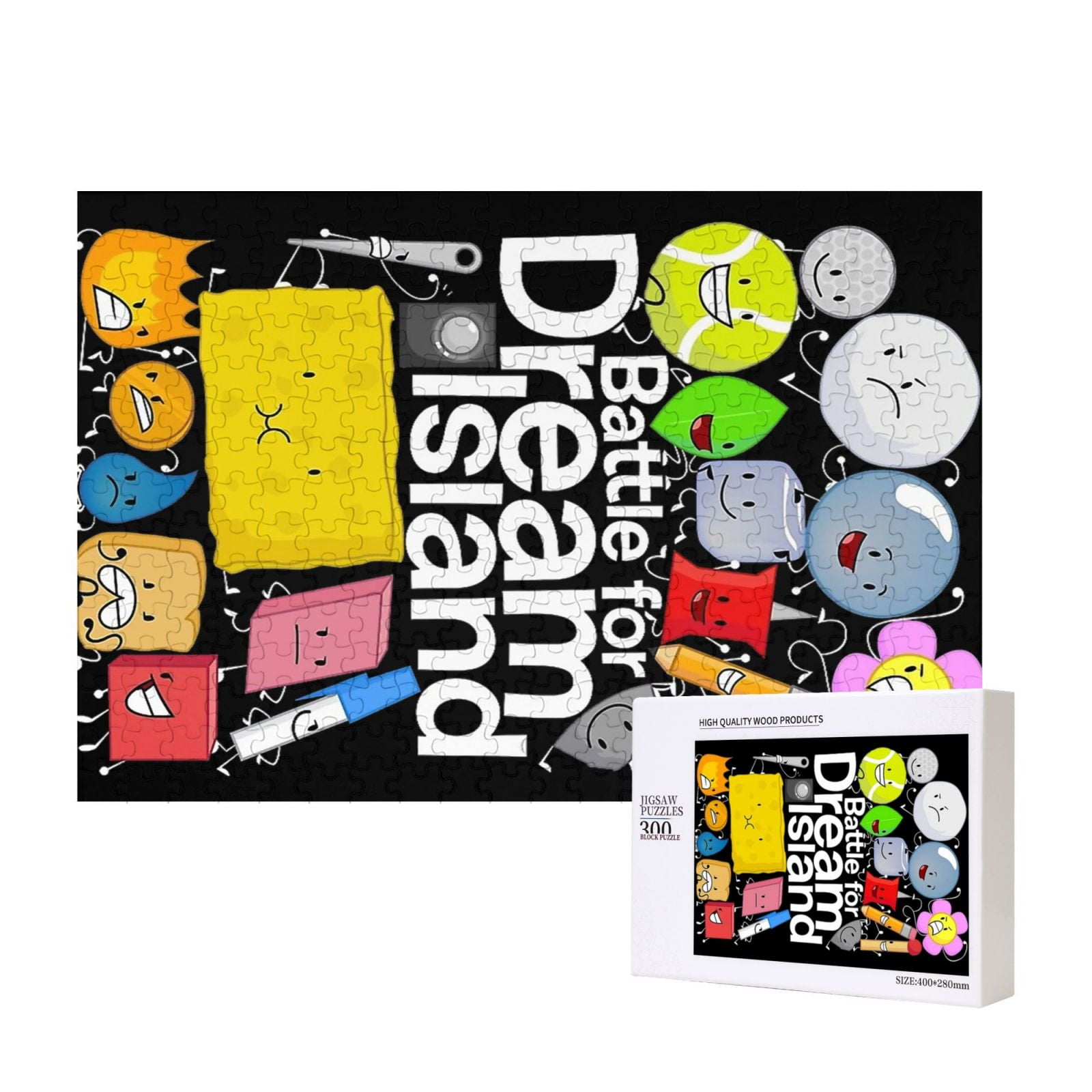 Battle for Dream Island 300 Piece Jigsaw Puzzle Popular Puzzle Family ...