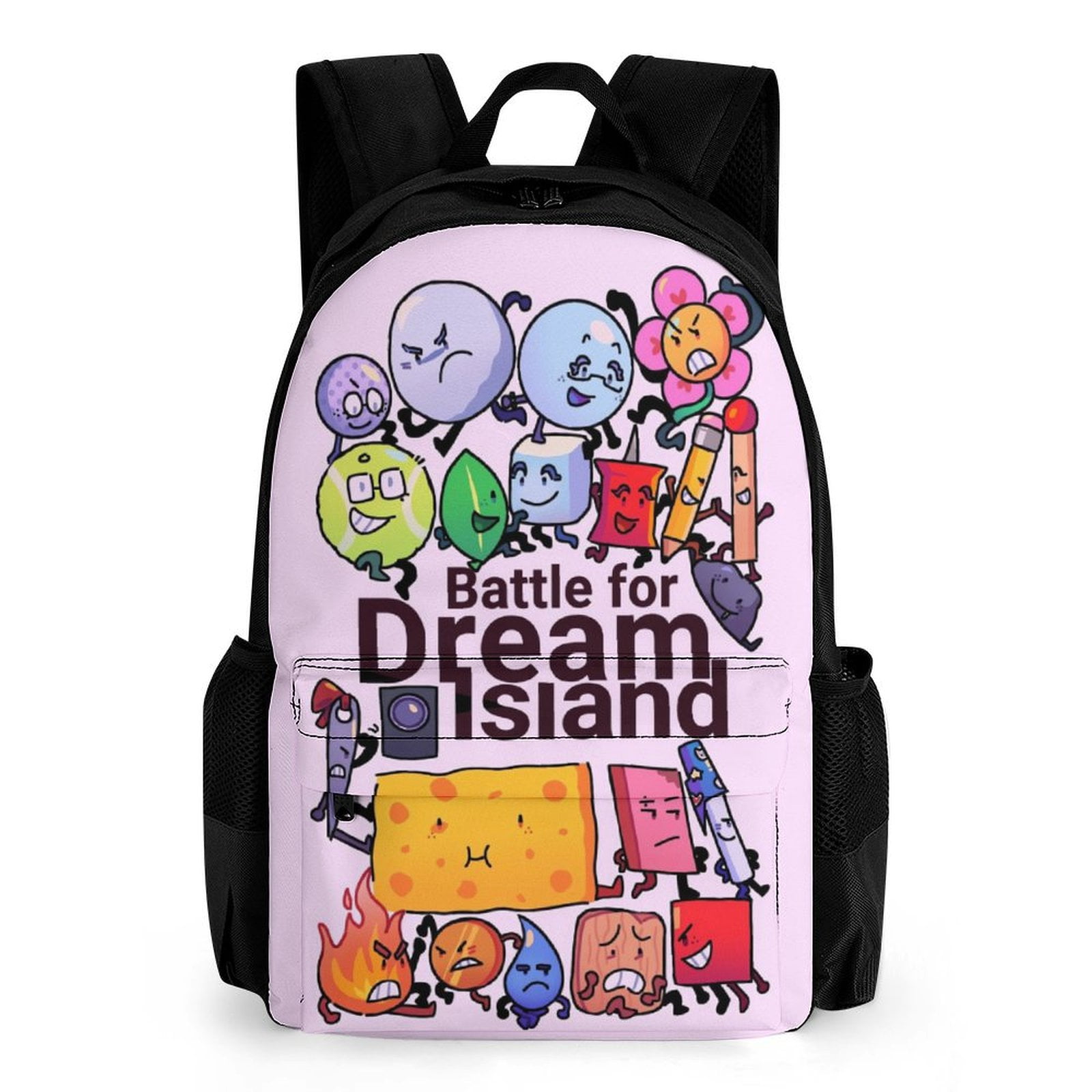 Battle for Dream Island BFDI Backpack Waterproof Multifunction Bookbag ...