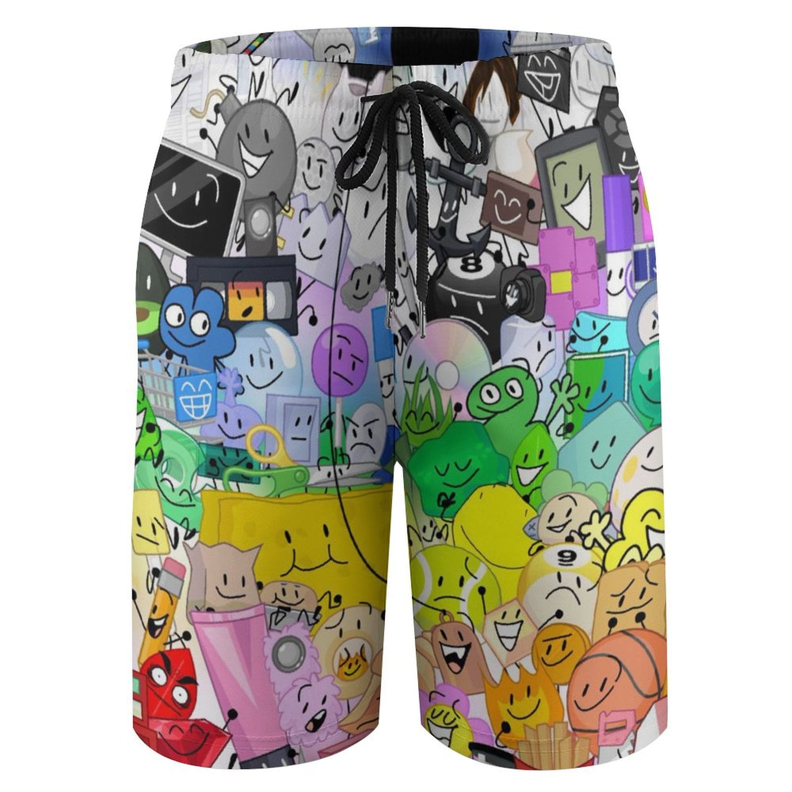 Battle for Dream Island BFDI Boys Board Shorts Lightweight Soft ...