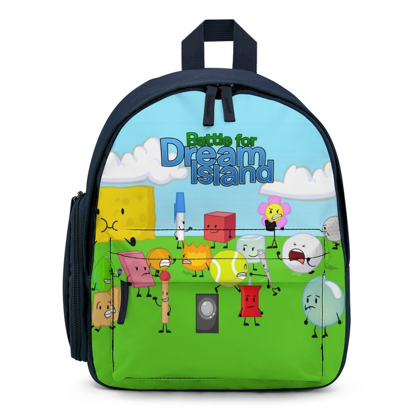 Battle for Dream Island BFDI Casual Daypacks Simple Shoulder Bag ...