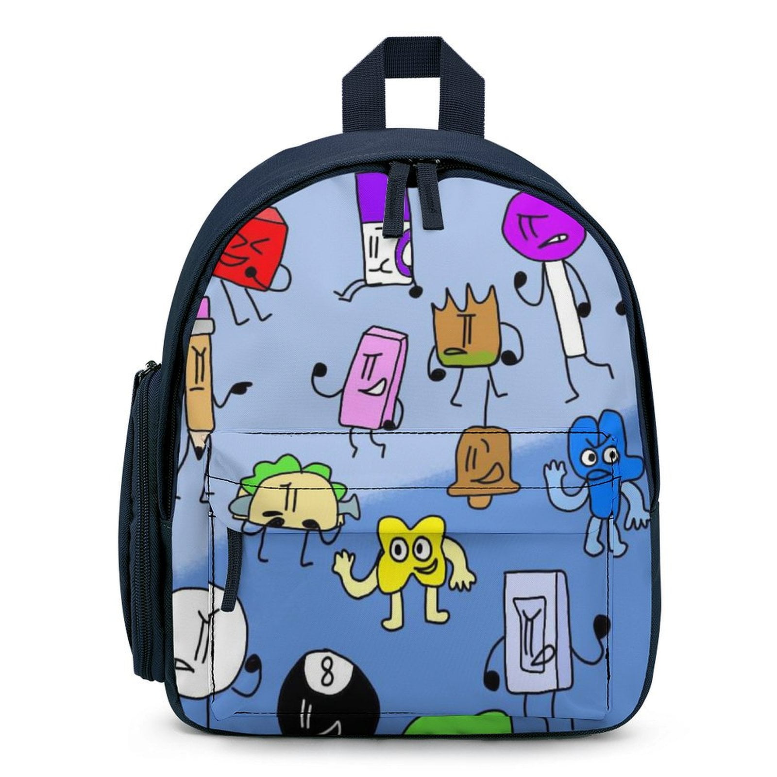 Battle for Dream Island BFDI Casual Daypacks Simple Shoulder Bag ...