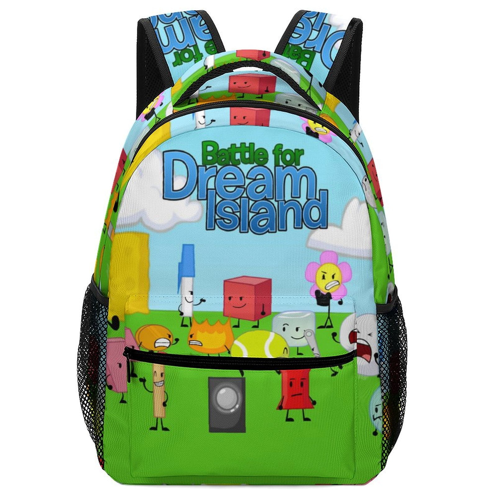 Battle for Dream Island BFDI Fashion Bookbag Multifunctional School Bag ...