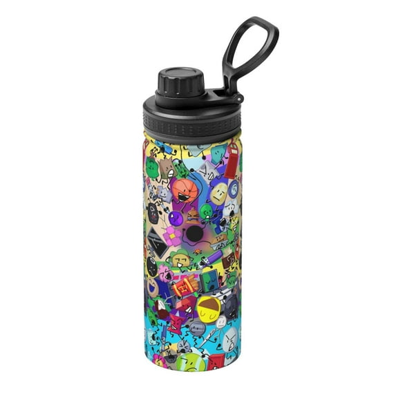 Battle for Dream Island BFDI Insulated Cups With Handle, Sports Water ...
