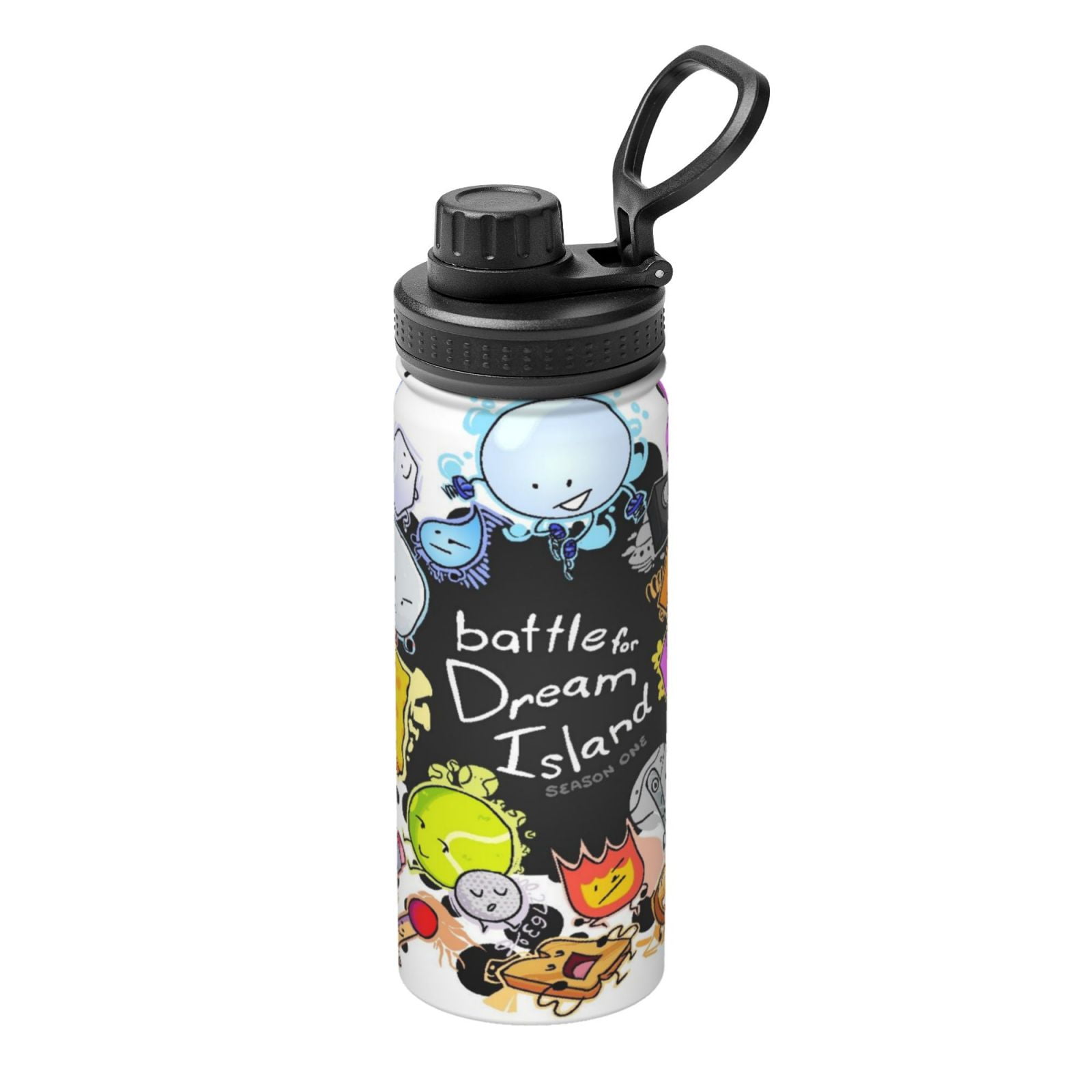Battle for Dream Island BFDI Insulated Cups With Handle, Sports Water ...