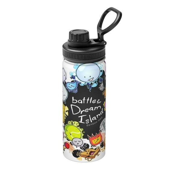 Battle for Dream Island BFDI Insulated Cups With Handle, Sports Water ...