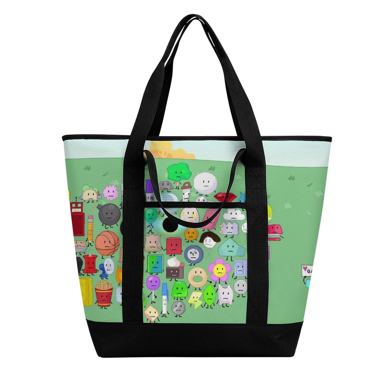 Battle for Dream Island BFDI Insulated Shopping Bag Reusable And Leak ...