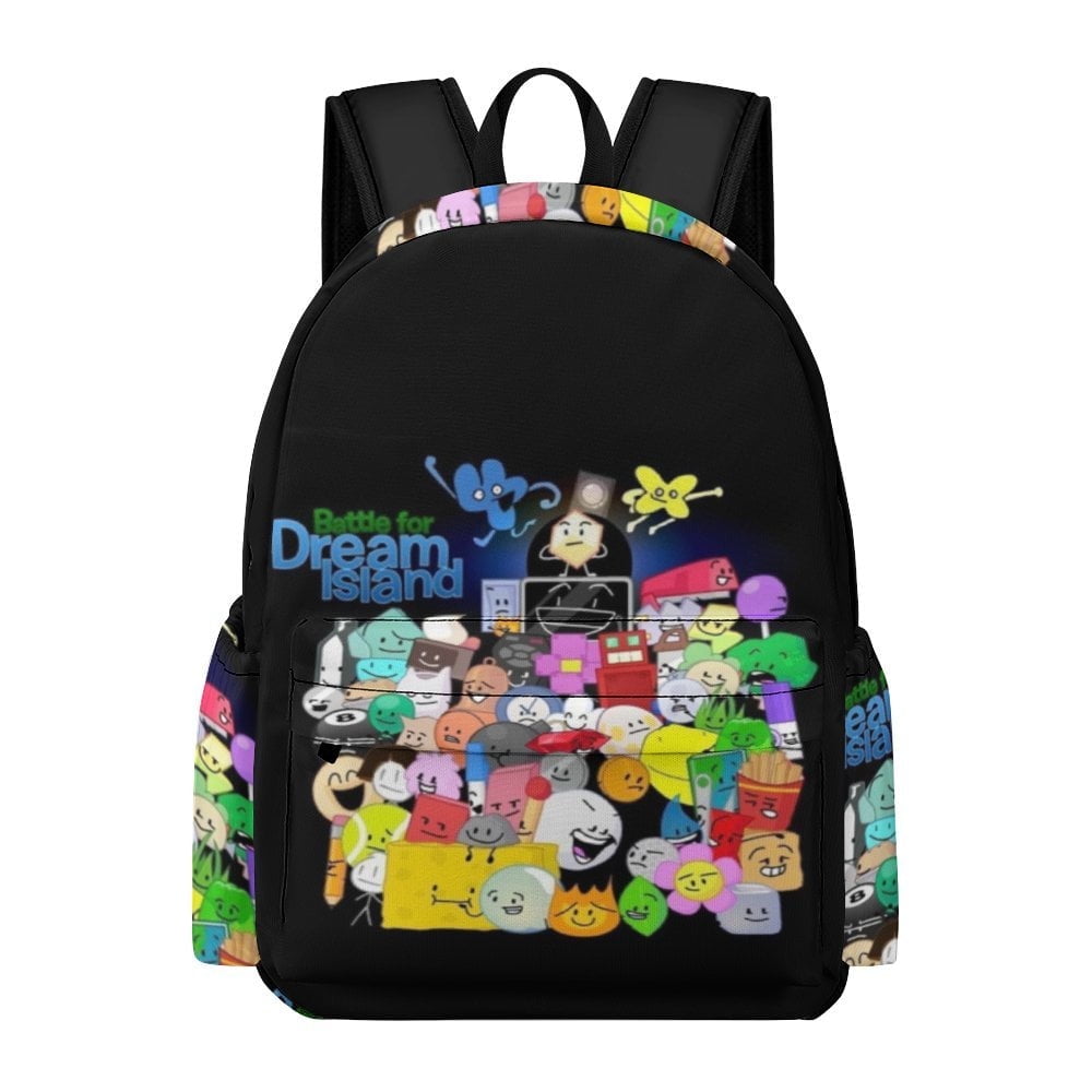 Battle for Dream Island BFDI Leisure Backpack 3D Printing Cute School ...