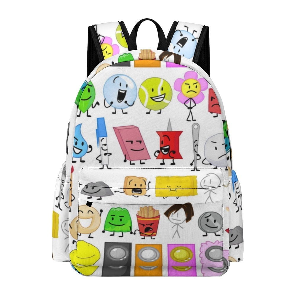 Battle for Dream Island BFDI Leisure Backpack 3D Printing Cute School ...
