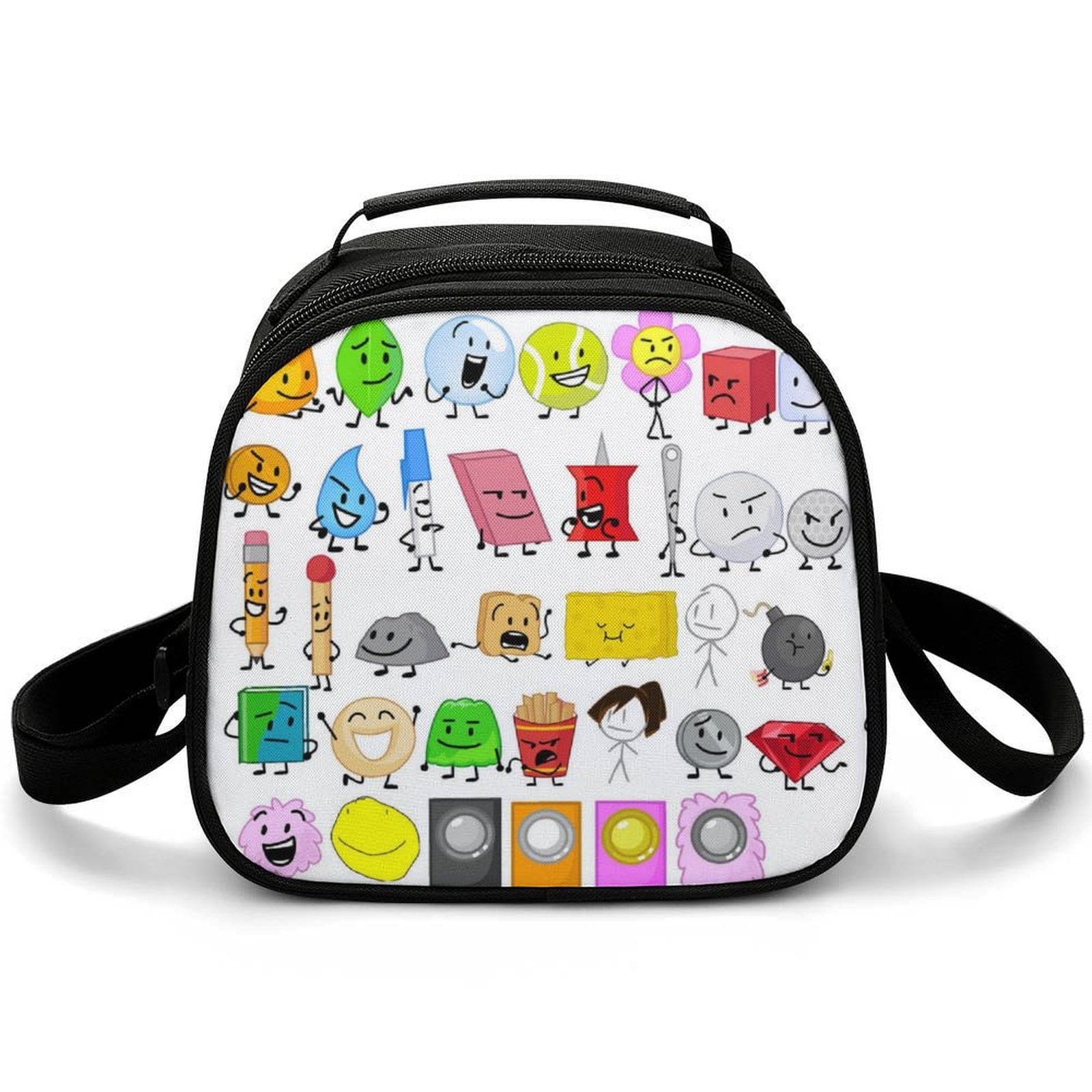 Battle for Dream Island BFDI Lunch Bag Cooler Bag Portable Meal Holder ...