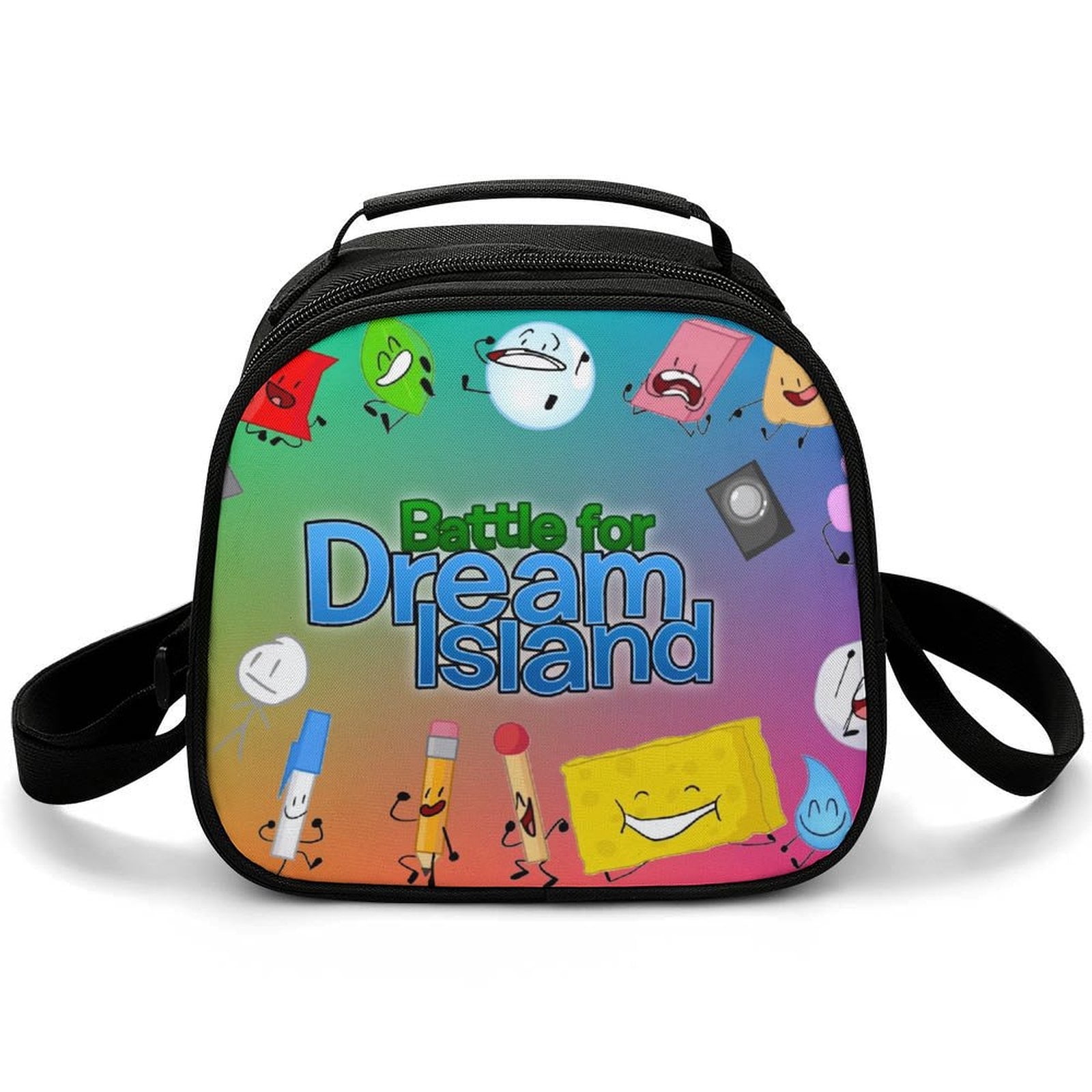Battle for Dream Island BFDI Lunch Bag Cooler Bag Portable Meal Holder ...
