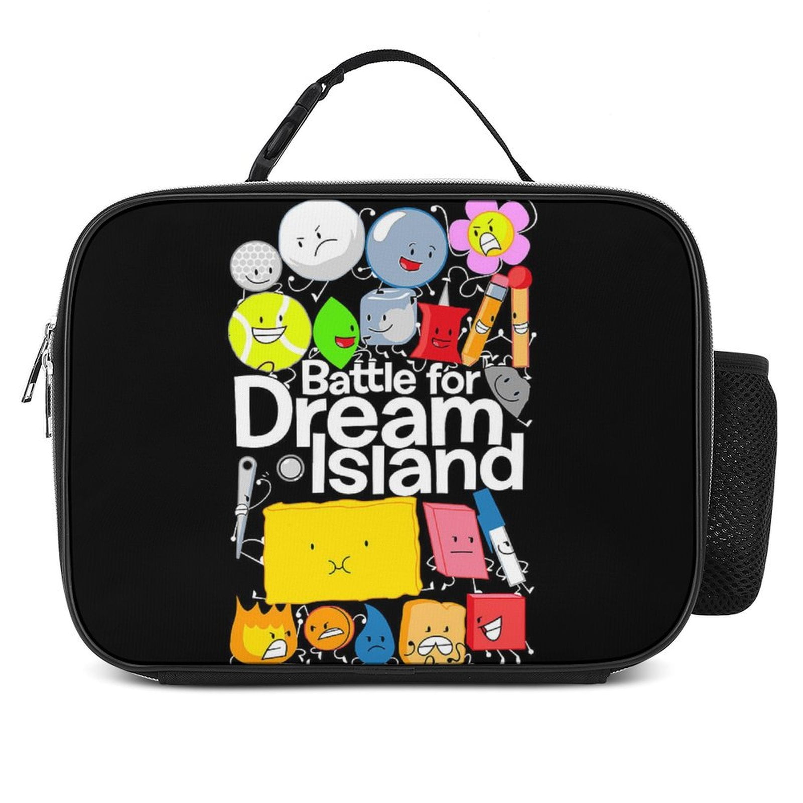 Battle for Dream Island BFDI Lunch Bag Detachable Meal Bag Insulated ...