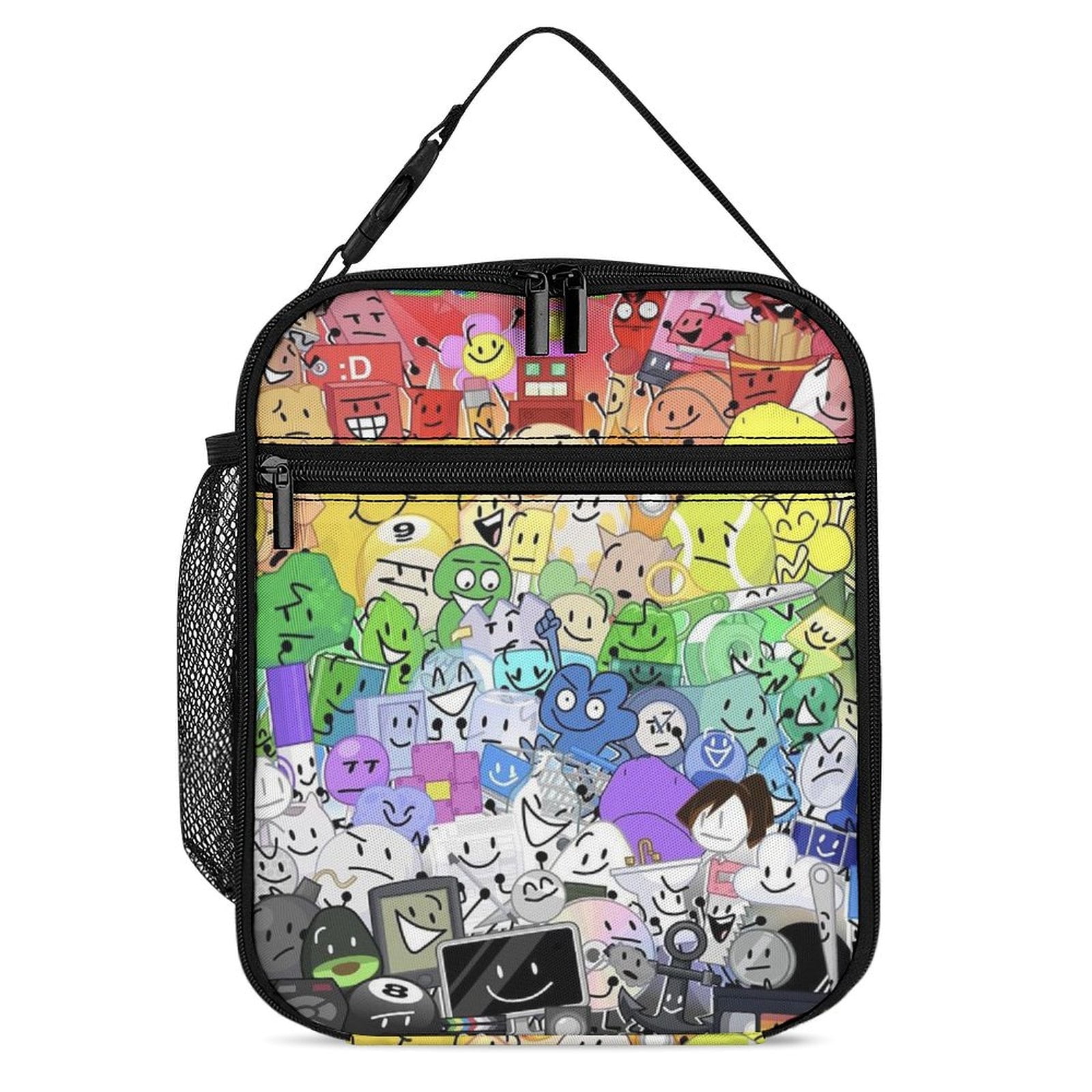 Battle for Dream Island BFDI Lunch Bag Insulated Lunch Box Meal Cooler ...