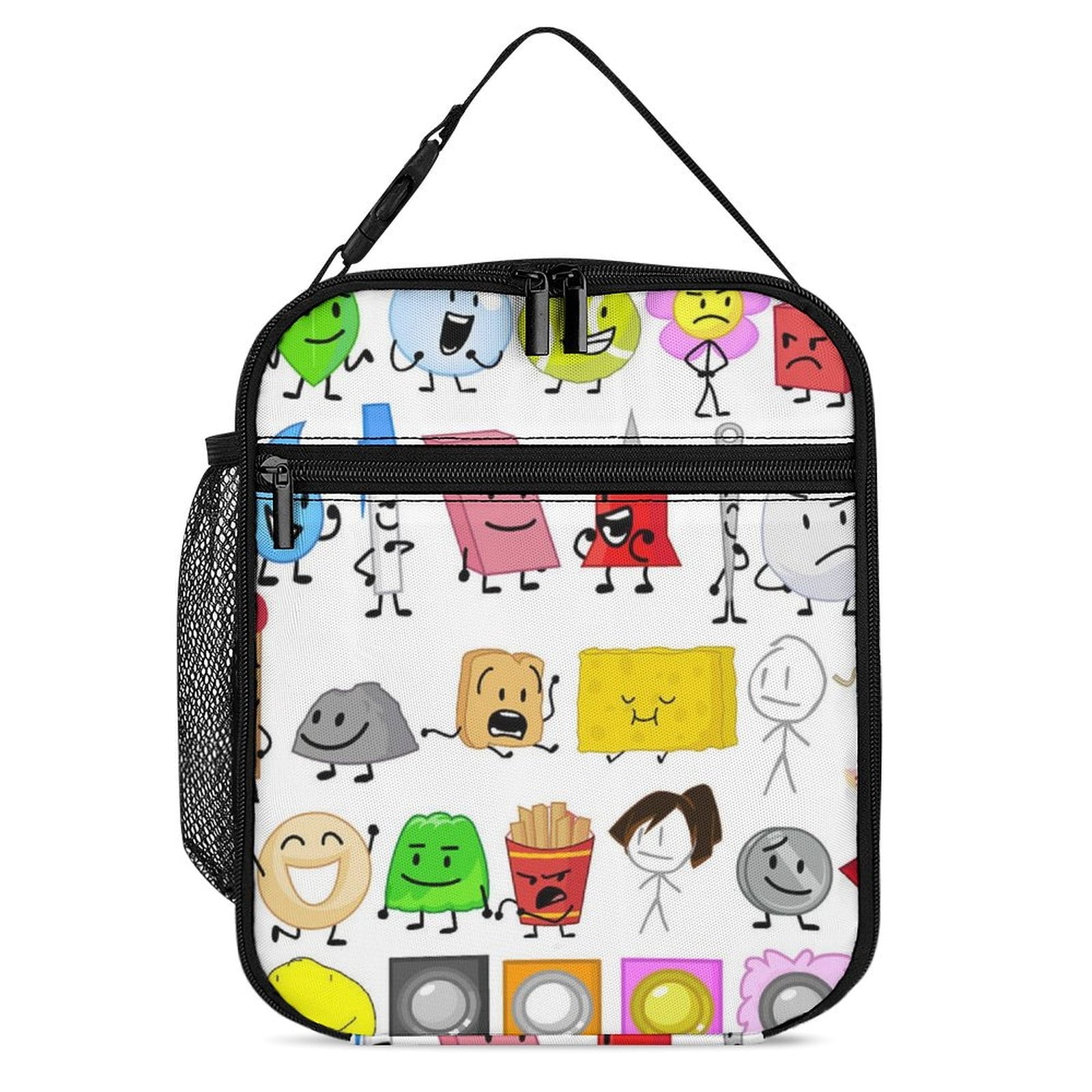 Battle for Dream Island BFDI Lunch Bag Insulated Lunch Box Meal Cooler ...