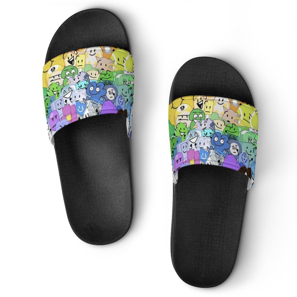 Battle for Dream Island BFDI PVC Home Slippers Comfort Slide Sandals ...