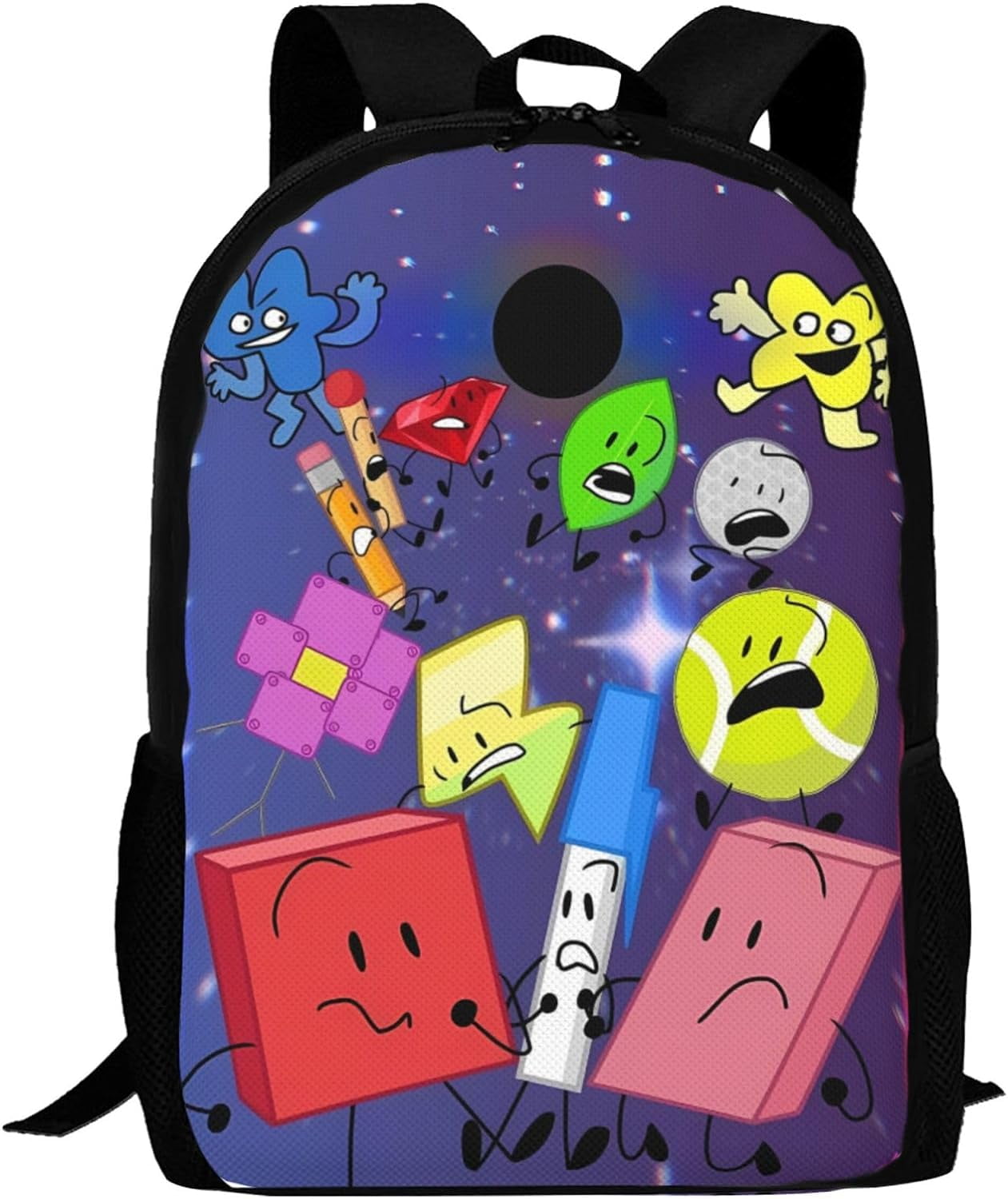 Battle for Dream Island Backpack BFDI Bookbag 3d Print Laptop Backpack ...