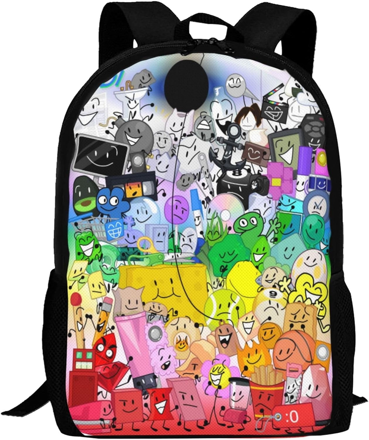 Battle for Dream Island Backpack BFDI Bookbag 3d Print Laptop Backpack ...