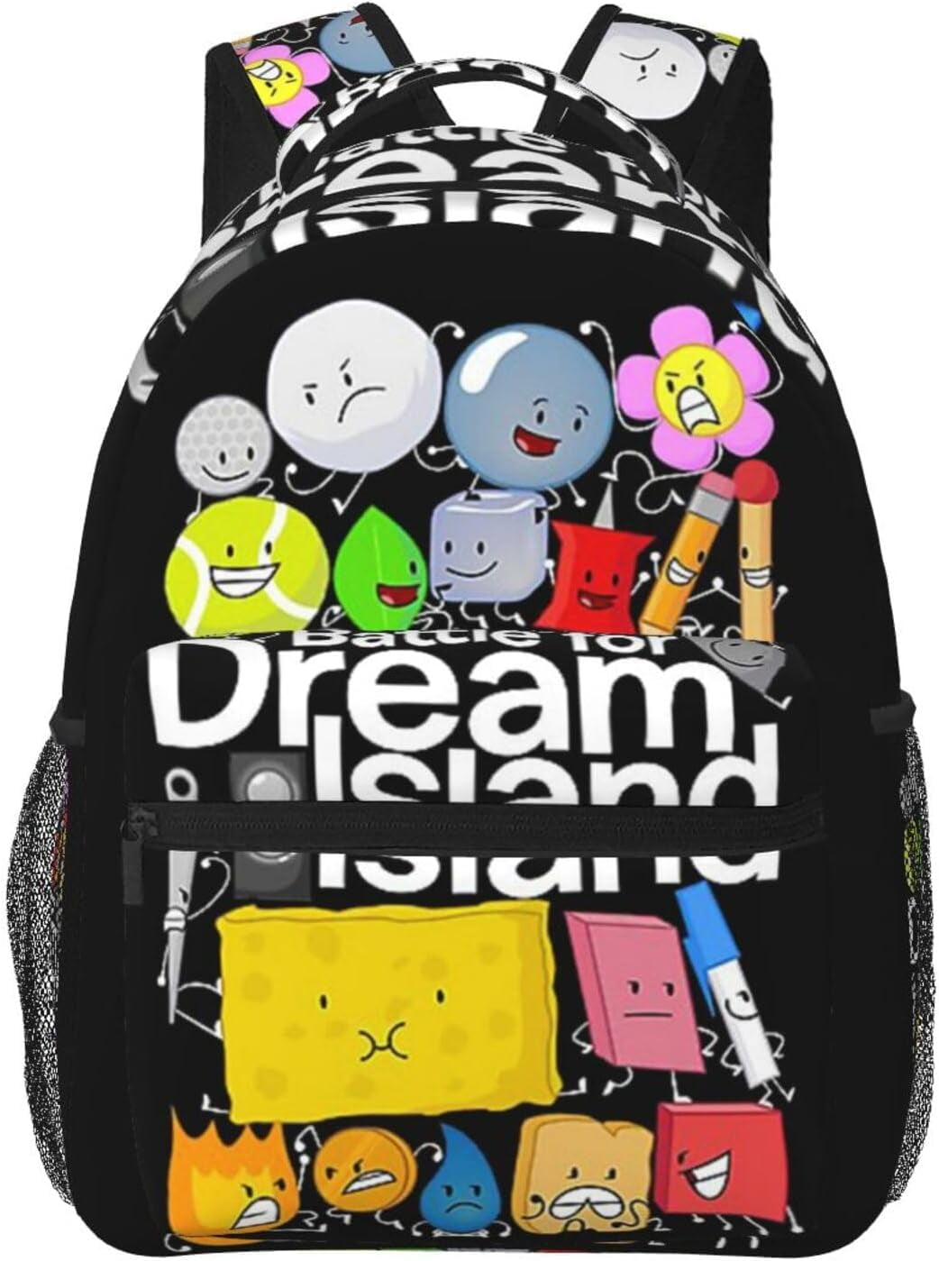 Battle for Dream Island Backpack BFDI Bookbag Outdoor Backpack Casual ...