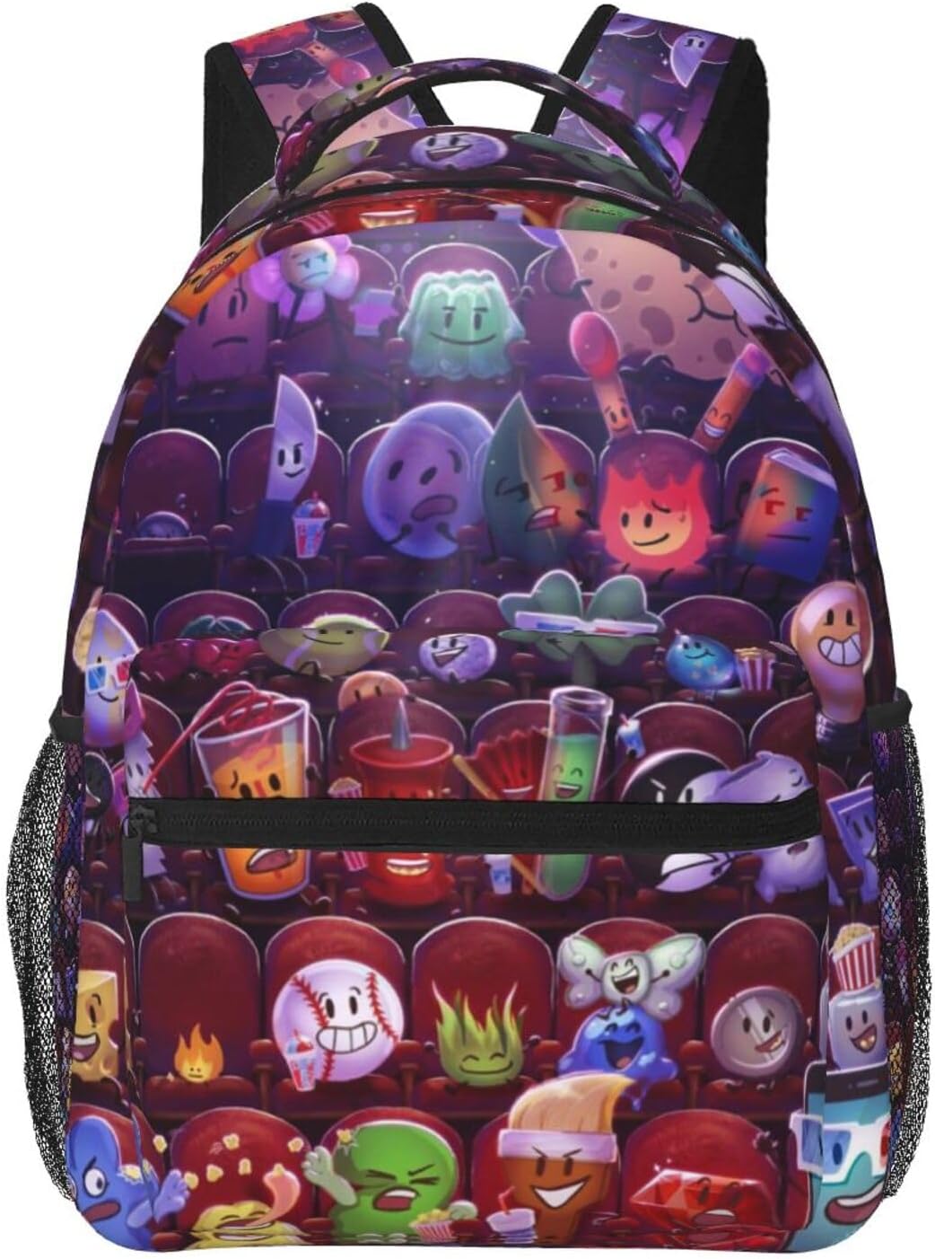 Battle for Dream Island Backpack BFDI Bookbag Outdoor Backpack Casual ...