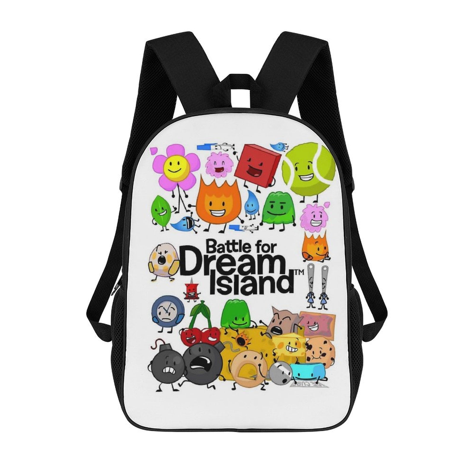 Battle for Dream Island Backpack Cartoon Casual Shoulder Daypack Large ...