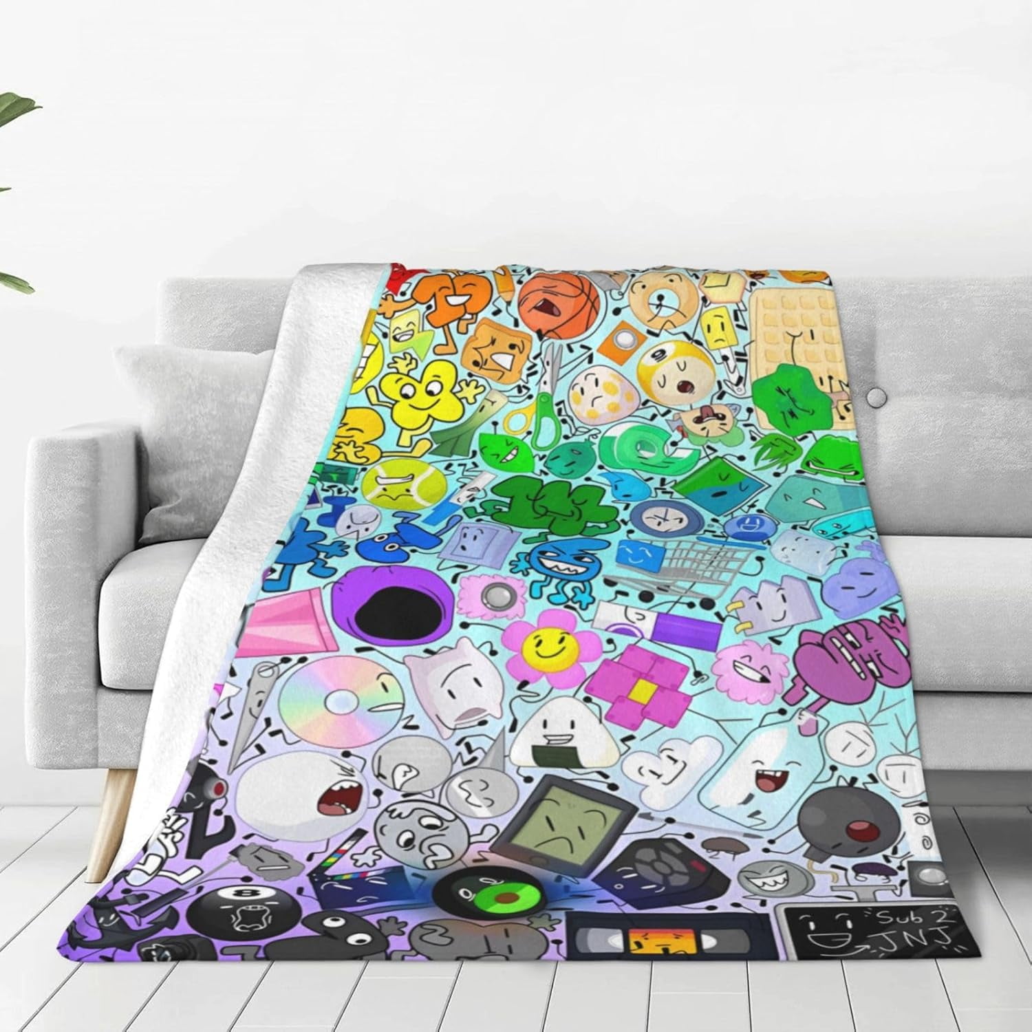 Battle for Dream Island Blanket Suitable for Sofa Wool Blanket ...