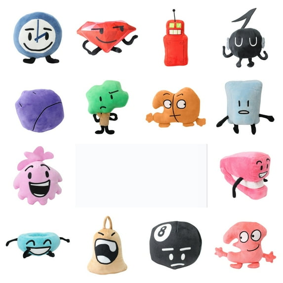 Battle for Dream Island Plushies, Bfdi Soft & Huggable Bfdi Plushies ...